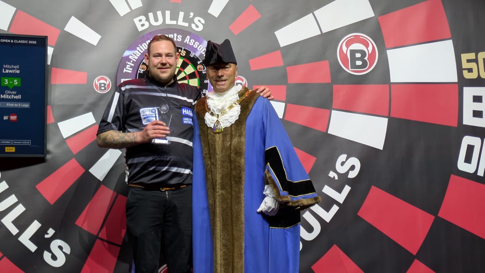 Oliver Mitchell is the 2025 Bulls British Classic Open Champion